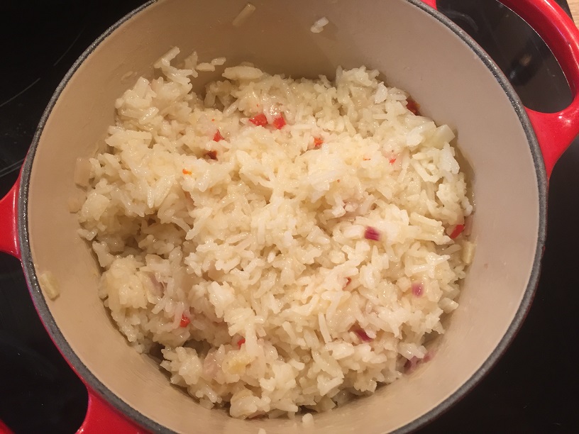 Krydrede ris – Hakkesnitte